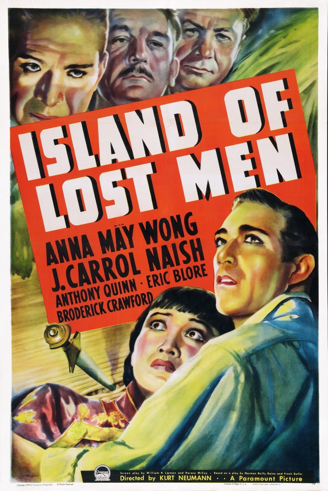 Island Of Lost Men Us Poster Art Top From Left: J. Carrol Naish ...