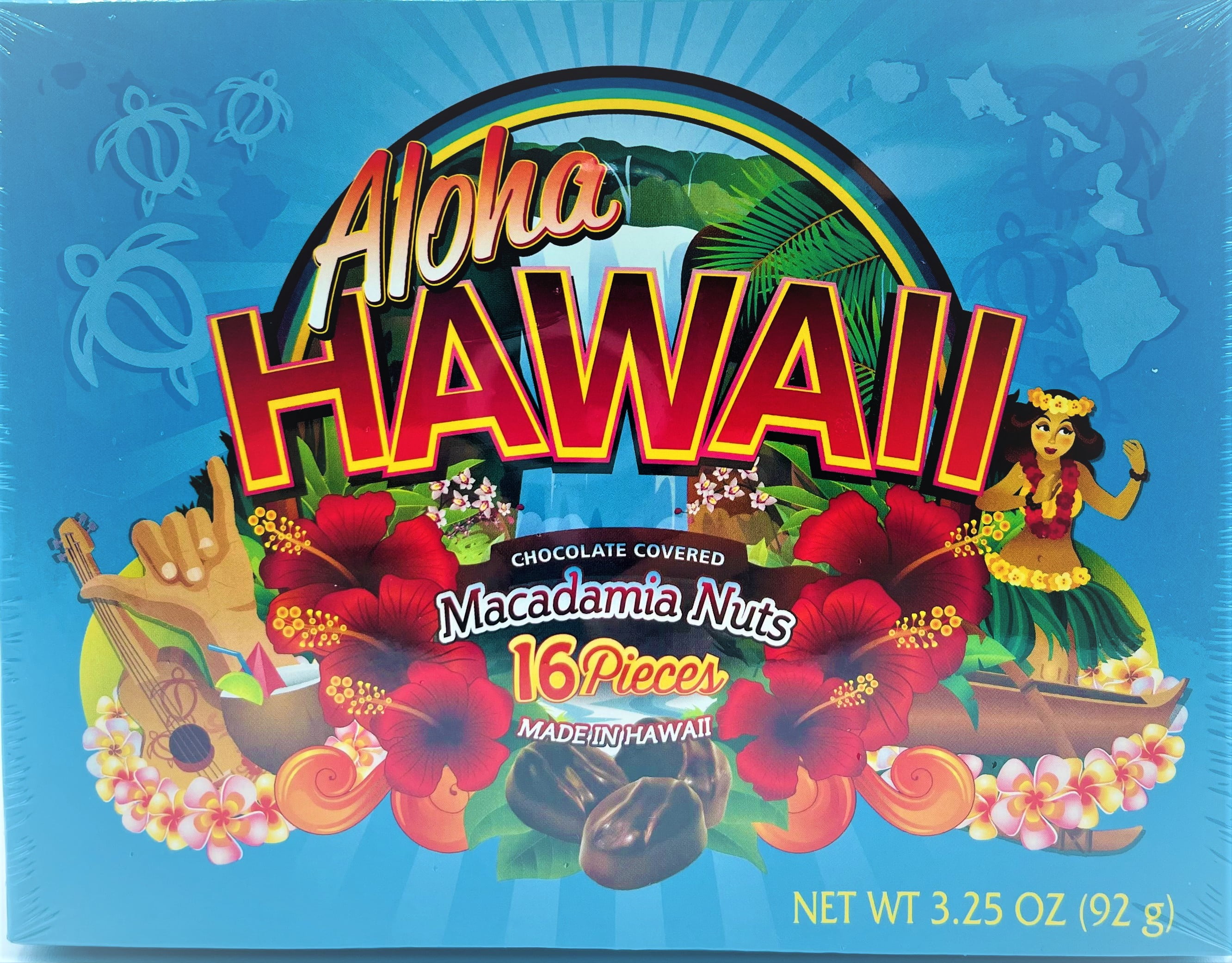 Island Princess Aloha Hawaii Chocolate Mac Nut 3.25 oz - Walmart.com