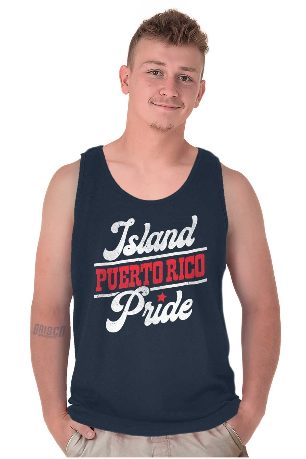 Island Puerto Rican Pride Se Levanta Tank Top T Shirts Men Women Brisco ...
