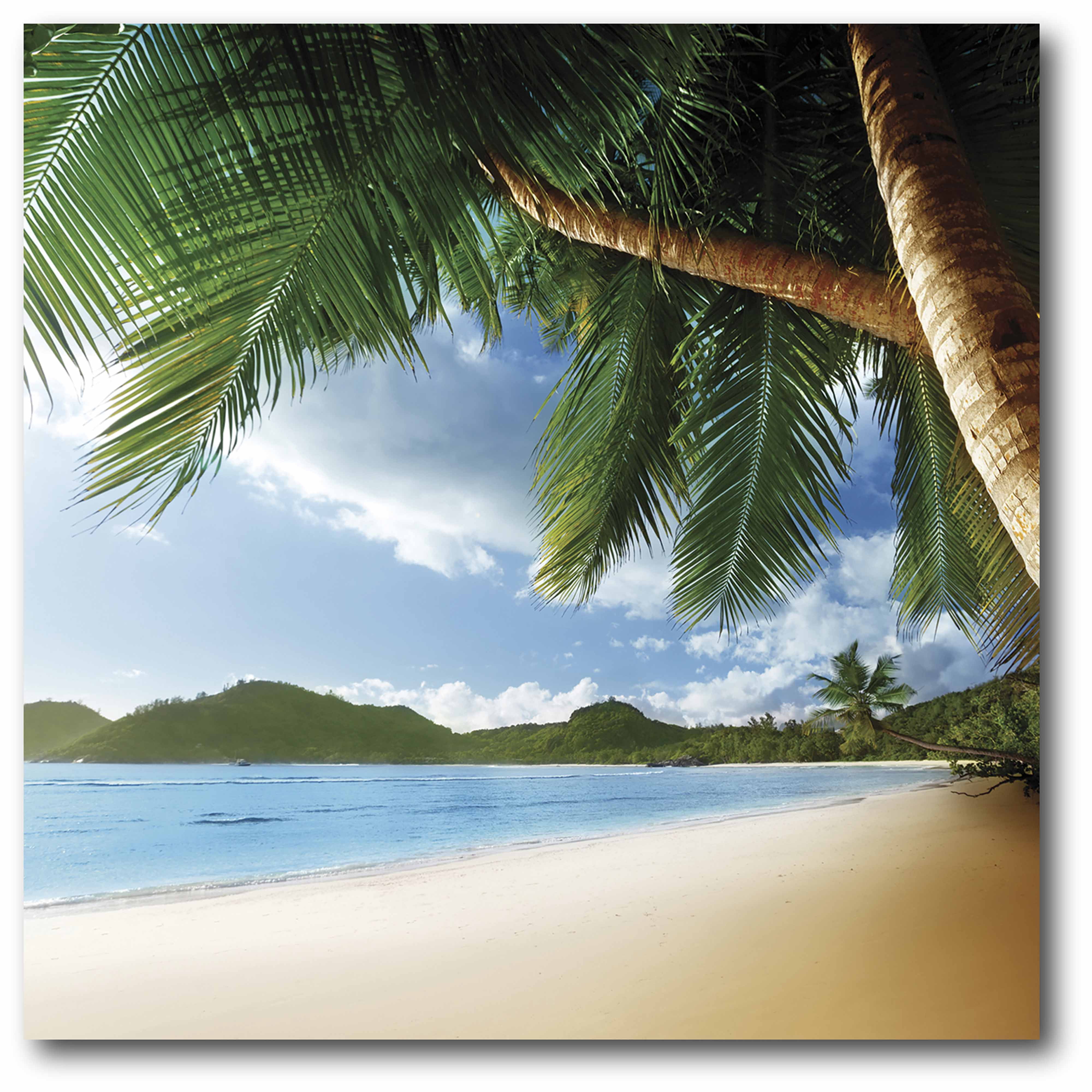 Courtside Market Island Seascape Canvas Wall Art 16x16 Room Decor ...