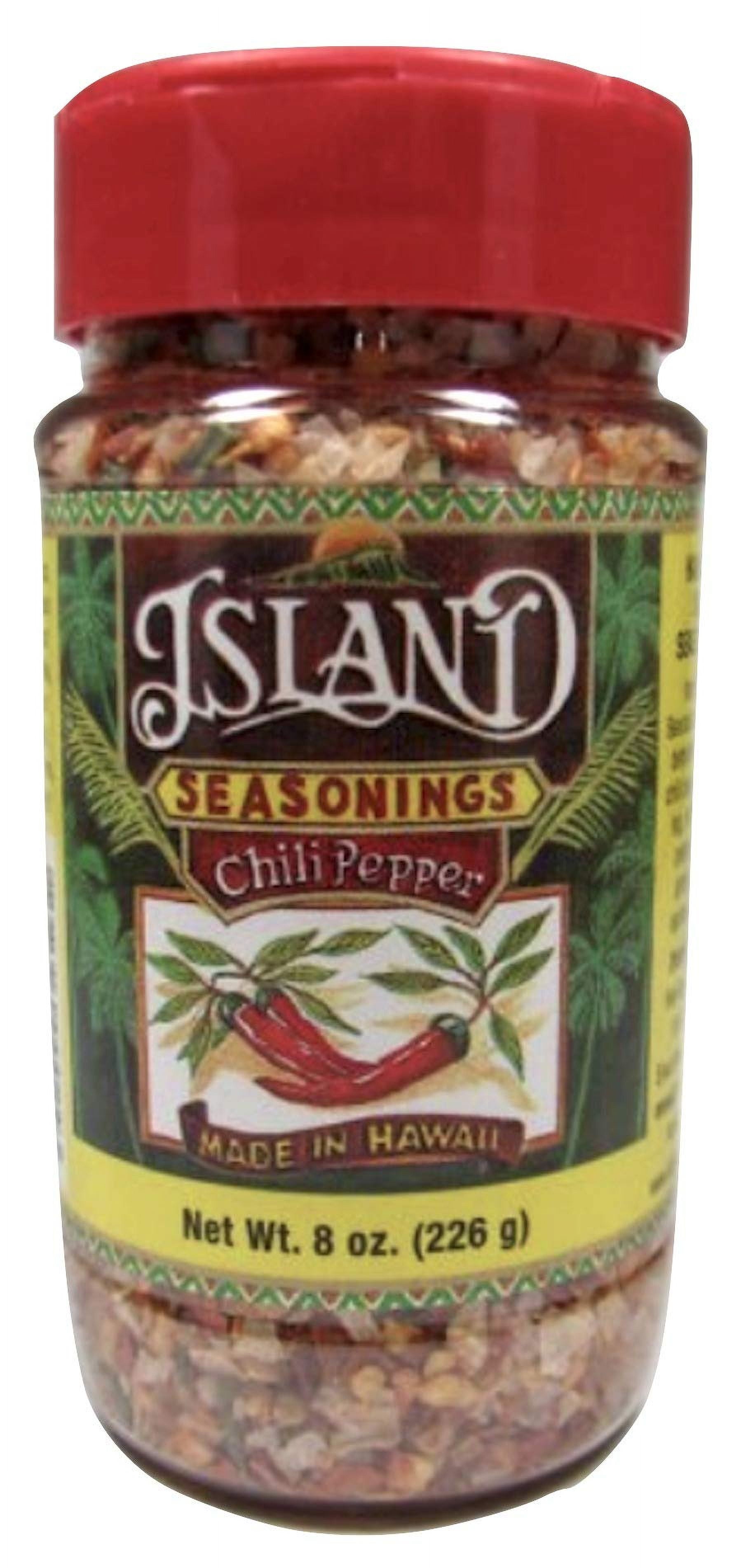 Island Seasonings Chili Pepper Hawaiian Salt Seasonings 8 Oz. H1 ...