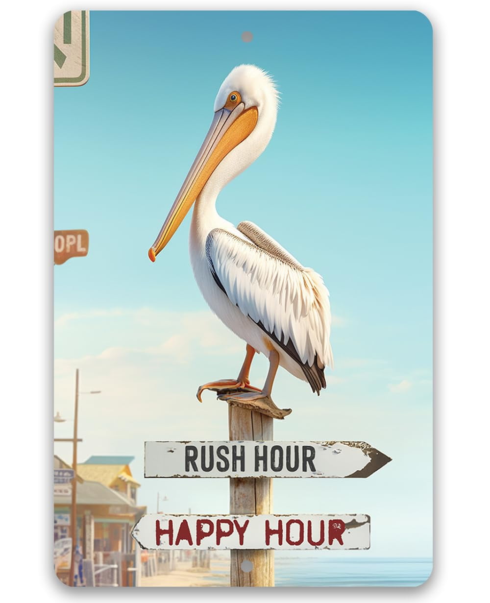 Island Signs - Rush Hour Happy Hour - Great Beach and Nautical Decor ...