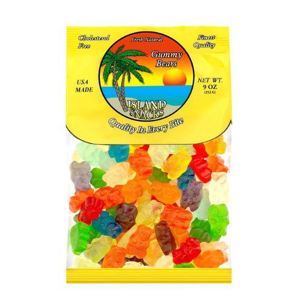 Island Snacks Island Snacks Gummy Bears, 9 oz - Walmart.com
