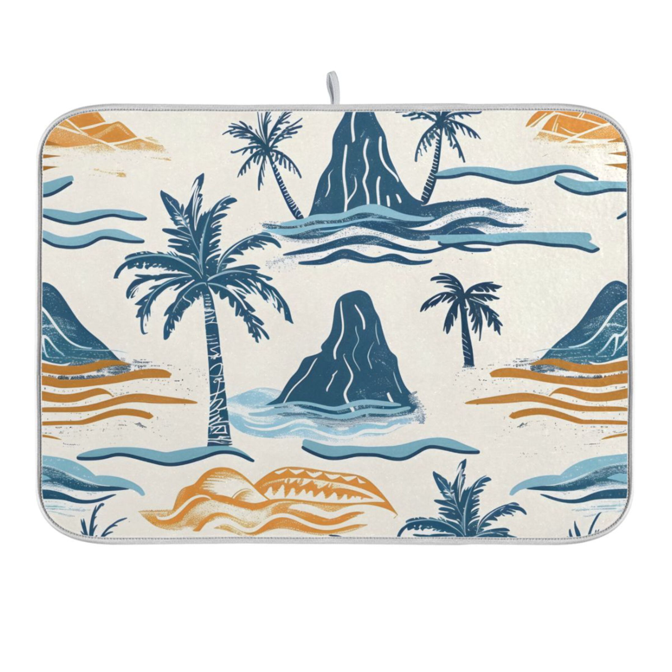 Island Trees Mountain Dish Drying Mat for Kitchen Counter 18x24 In ...