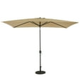 Island Umbrella Bimini 6.5' x 10' Rectangular Market Umbrella ...