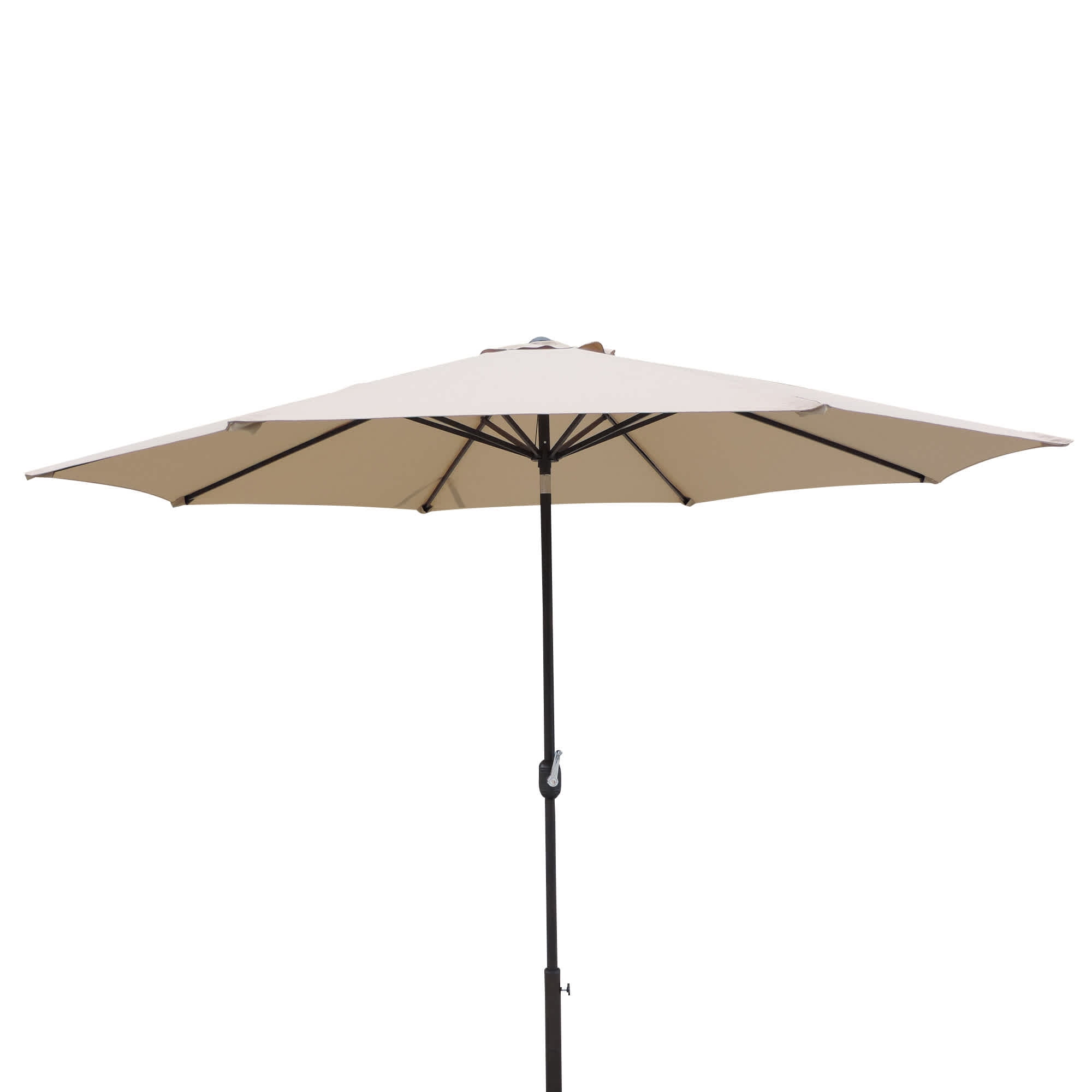 Island Umbrella Calypso 11-ft Octagonal Market Umbrella w/ Auto-Tilt in ...