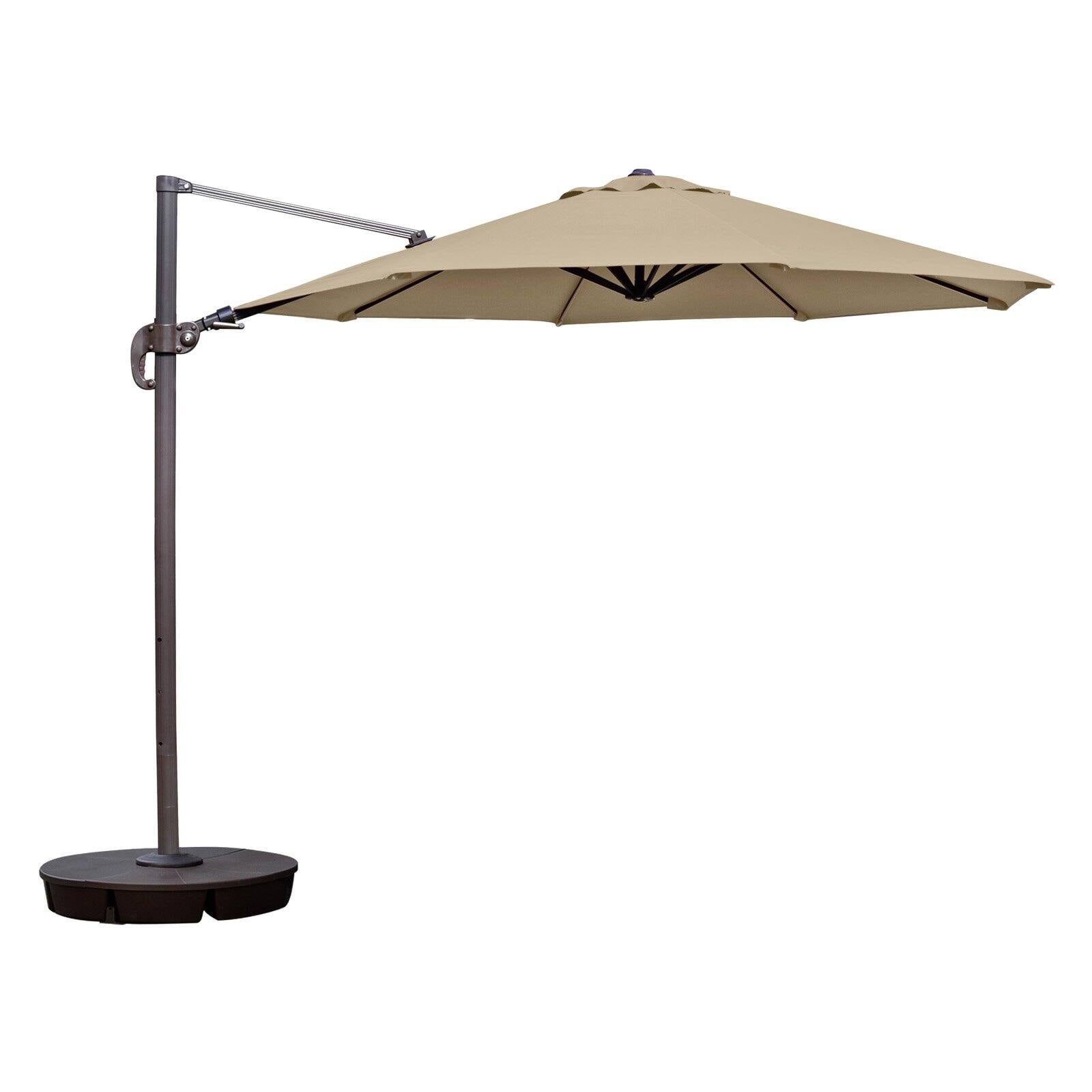 Island Umbrella Freeport 11 ft. Octagonal Cantilever Patio Umbrella ...
