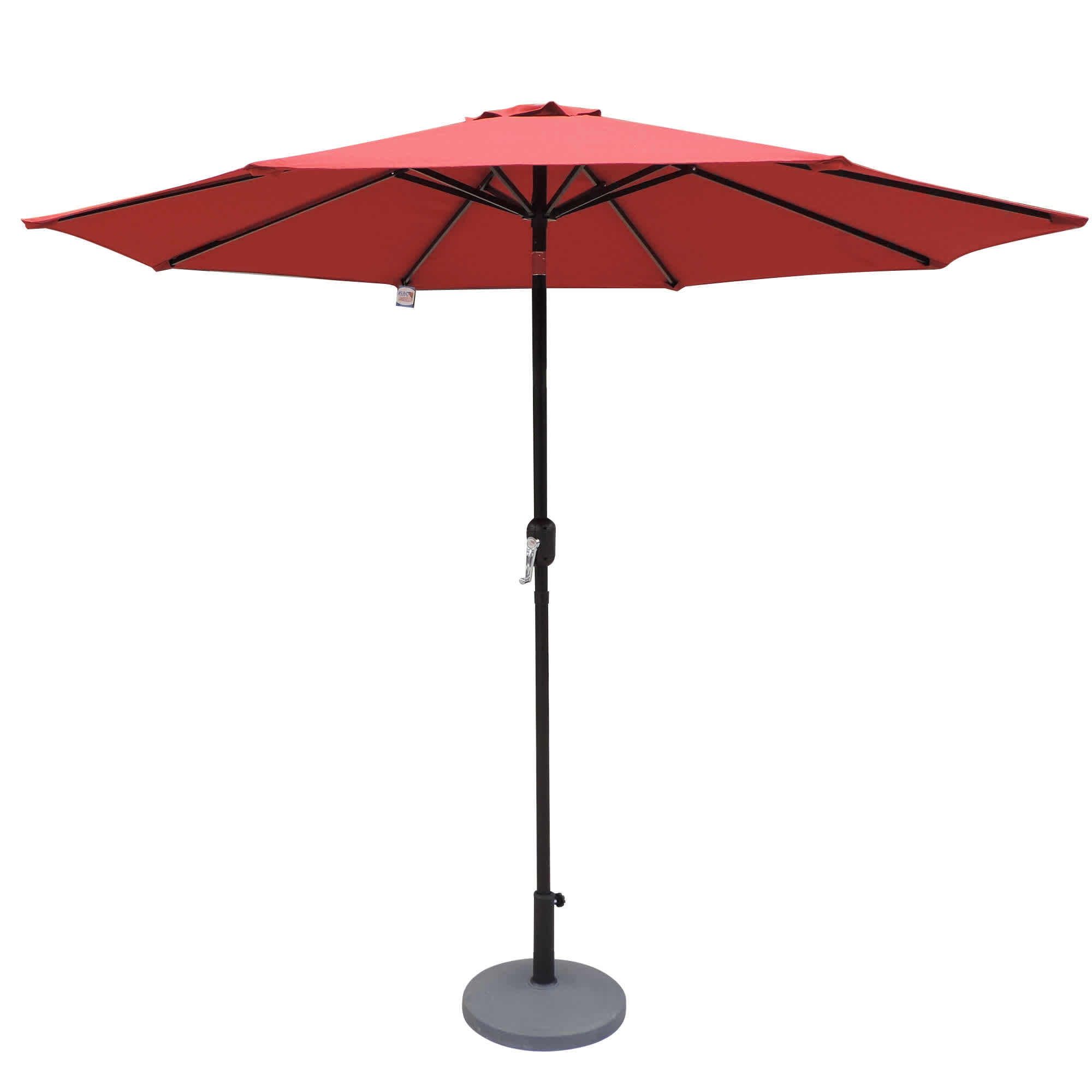 Island Umbrella Mirage 9-ft Octagonal Market Umbrella with Olefin ...