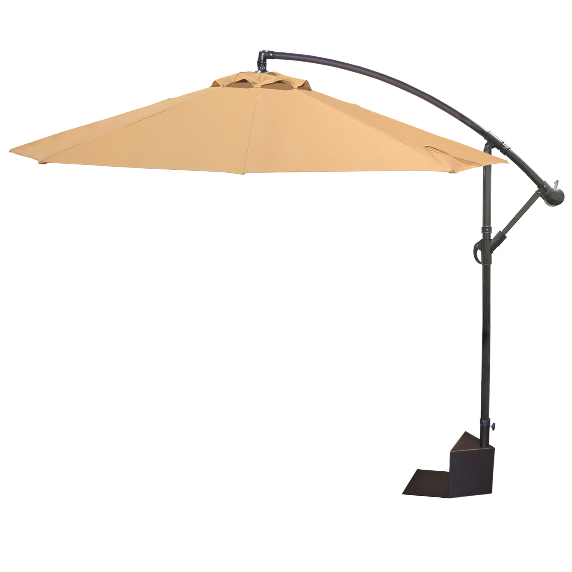 Island Umbrella Santiago 10-ft Octagonal Cantilever Spa Side Umbrella ...