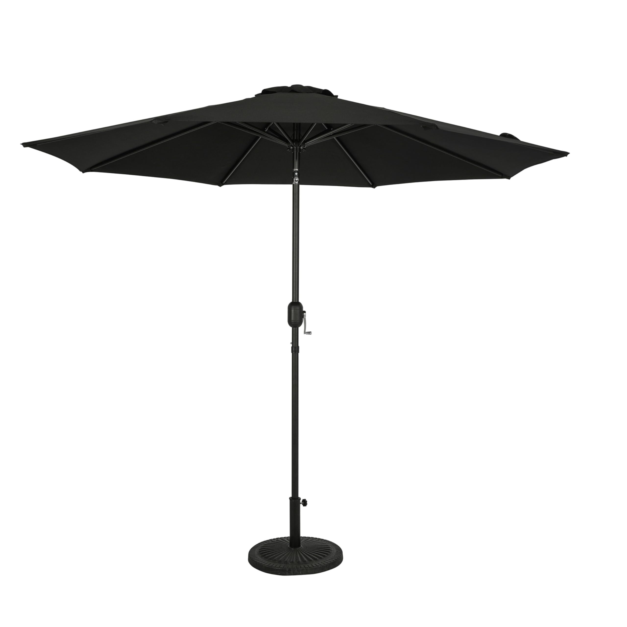 Island Umbrella Trinidad 9 ft Octagon Patio Umbrella - With Crank Lift ...