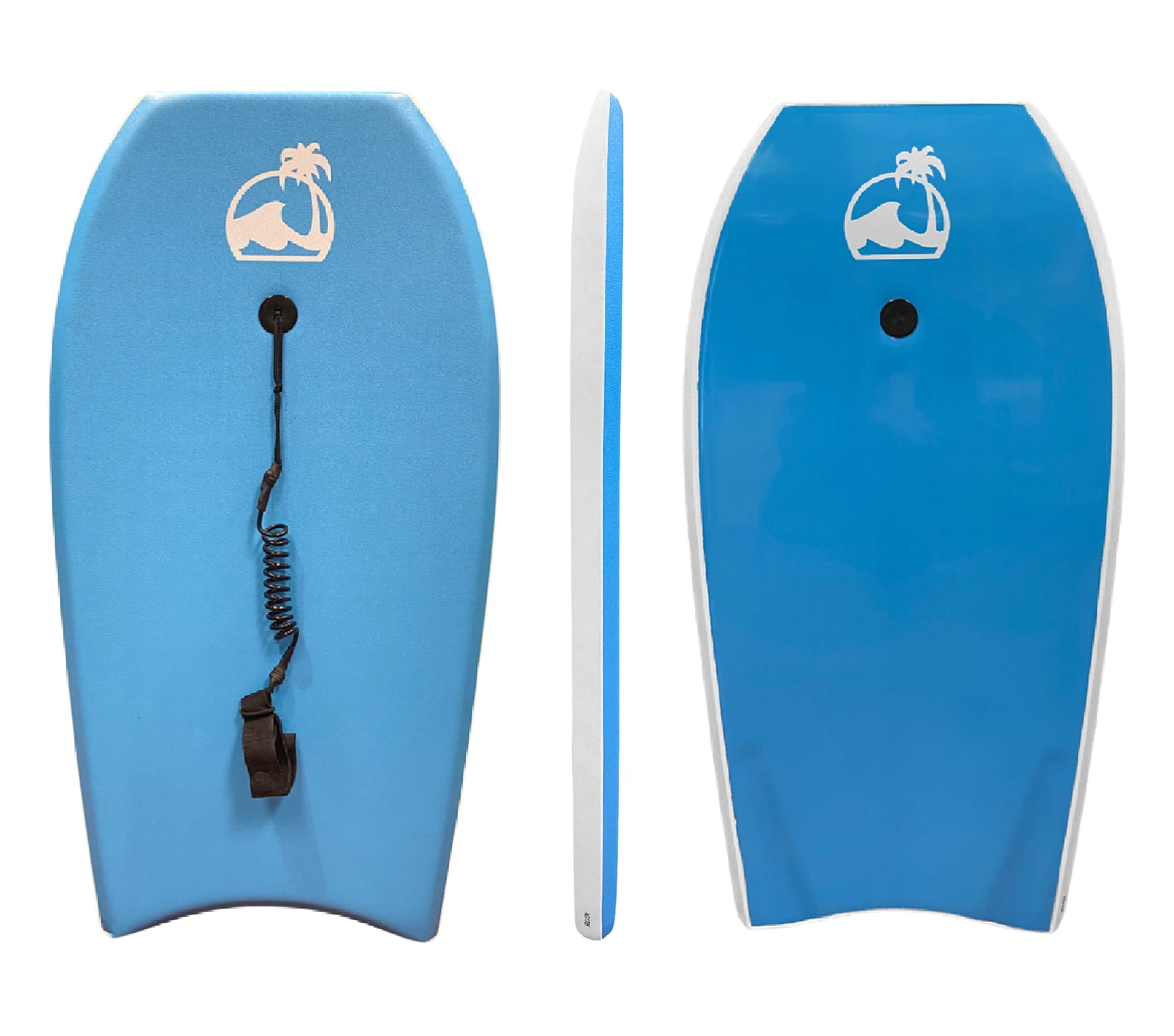 Island Water Sports Bodyboard Azure Blue 39in - Walmart.com