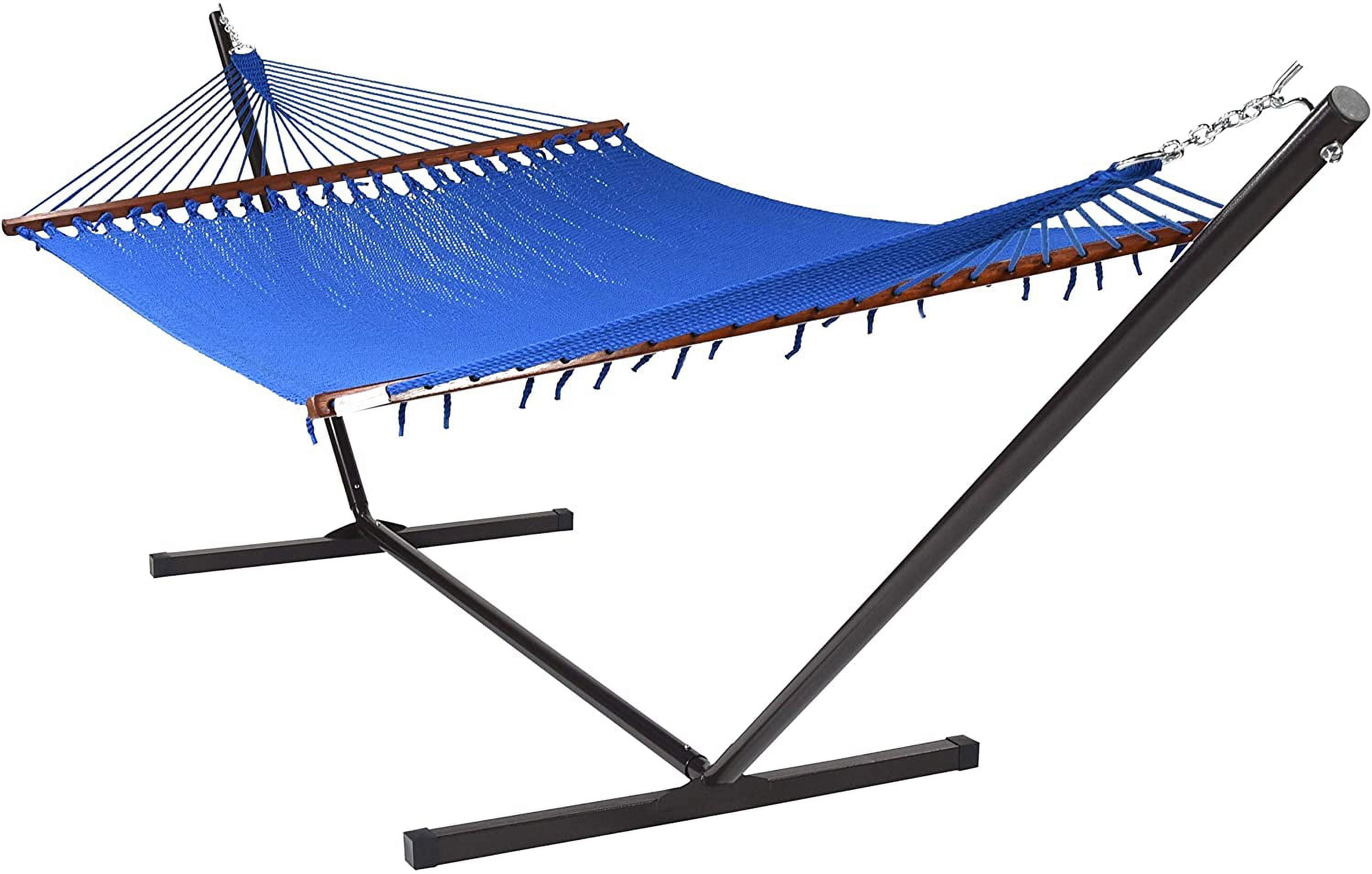 Island and Stand Set (Mocha Stand and Dark Blue Hammock) - Walmart.com