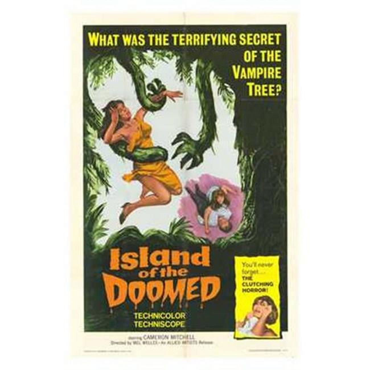 Island of the Doomed Movie Poster - 11 x 17 in. - Walmart.com