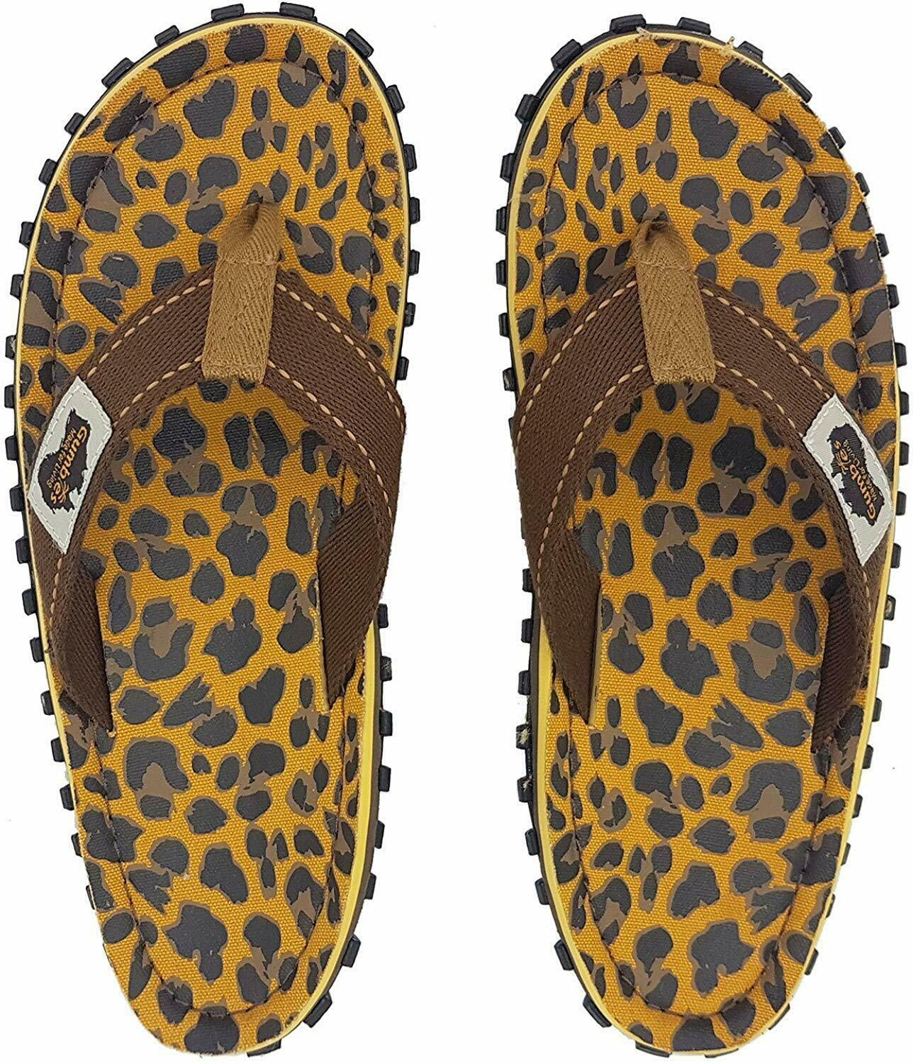 Islander Canvas Flip-Flops - Leopard Print - Walmart.com