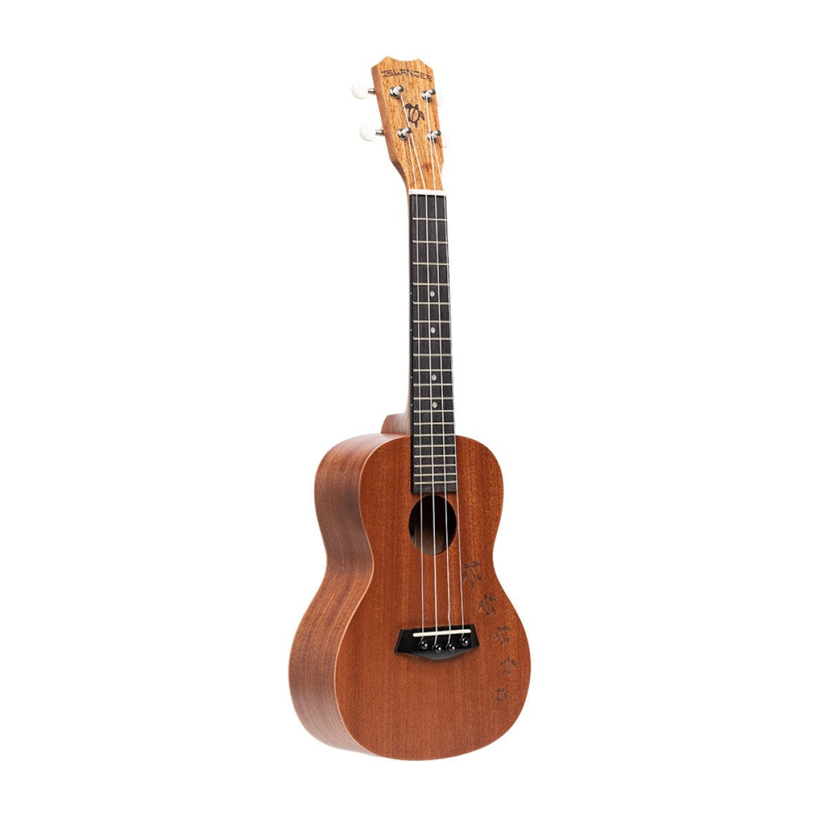 Islander Concert Ukulele w/ Mahogany & Honu Turtle Engraving - MC-4-HNS ...
