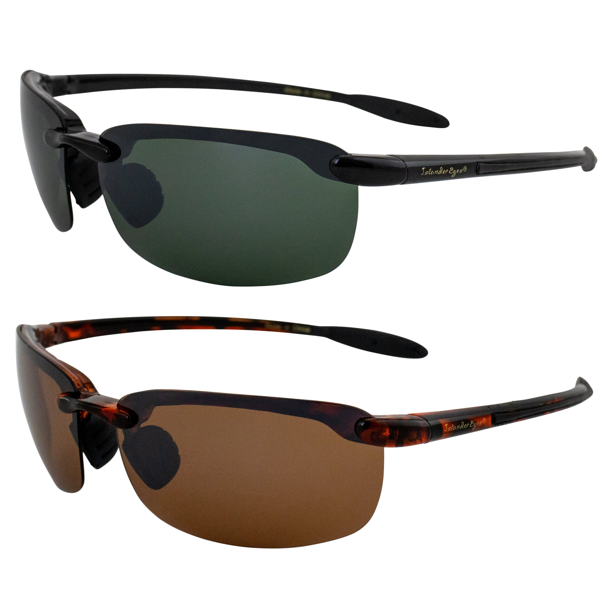 Islander Eyes Nevis Polarized Sunglasses for Men or Women 2 Pairs ...