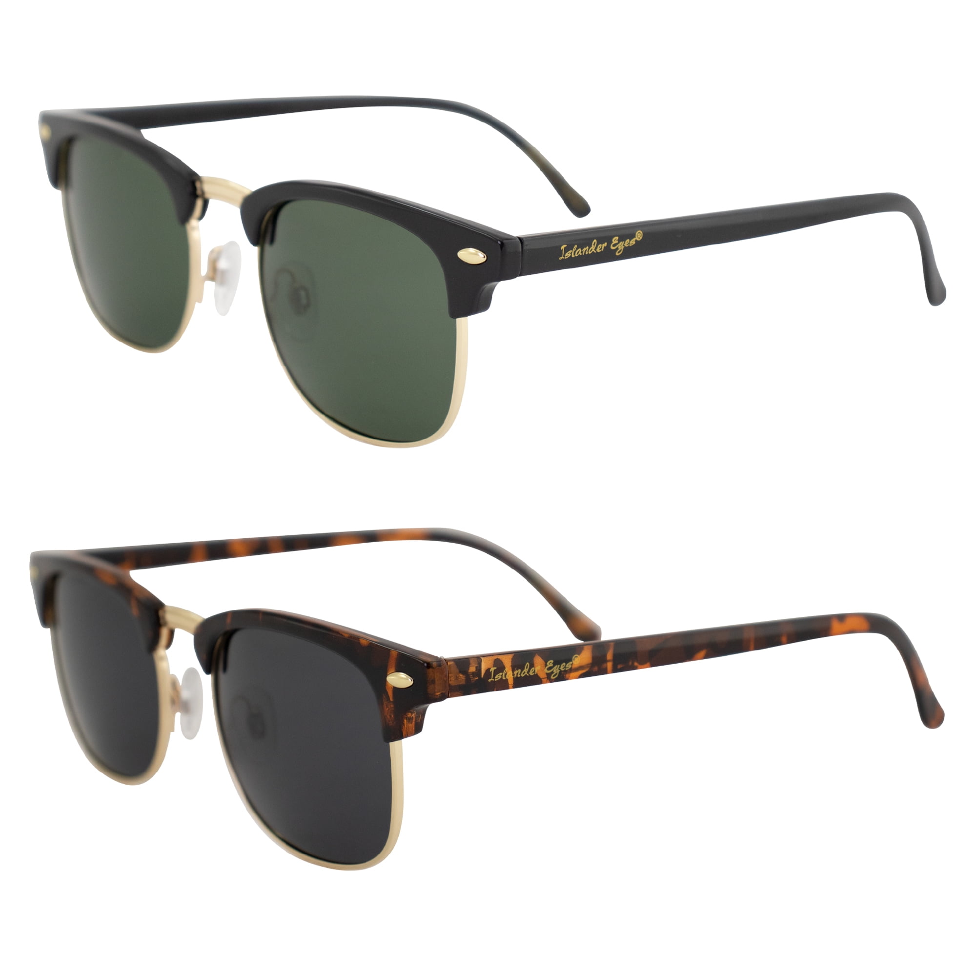 Islander Eyes Phuket Polarized Sunglasses for Men or Women 2 Pairs Semi ...