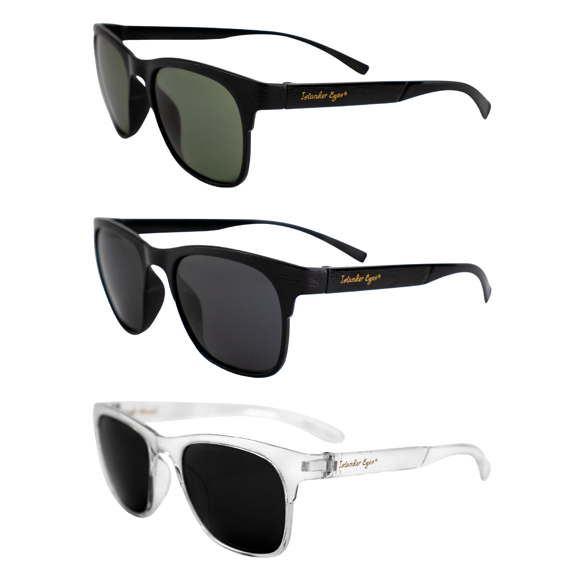 Islander Eyes Tahiti Polarized Sunglasses for Women Fashion 3 Pairs ...