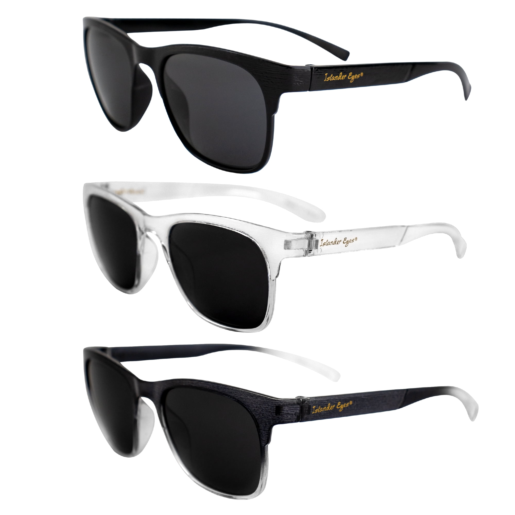 Islander Eyes Tahiti Polarized Sunglasses for Women Fashion 3 Pairs ...