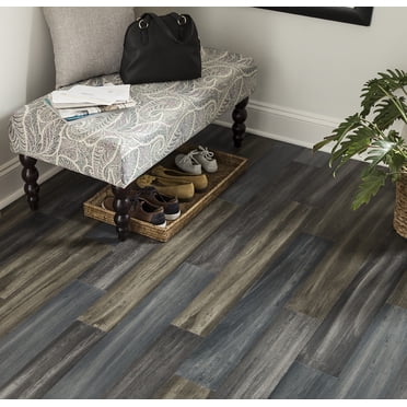 Aldhurst Carbon Earth 7x42 Waterproof Rigid Core LVT Flooring 12.6 Sq ...