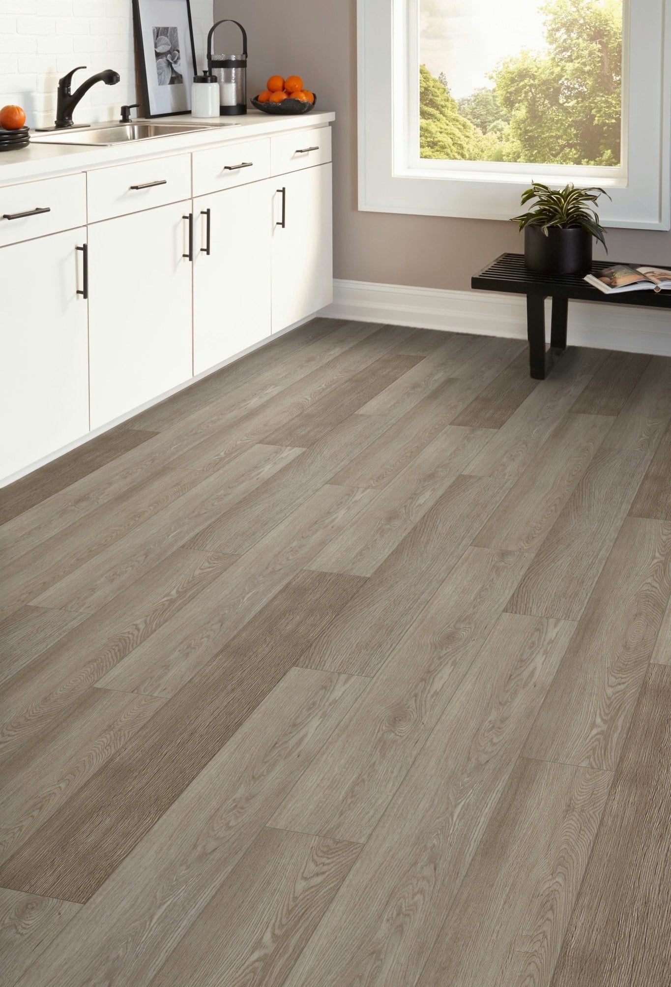 Islander Flooring Smoked Timber HDPC Rigid Core Vinyl Plank - 6"x 6 ...