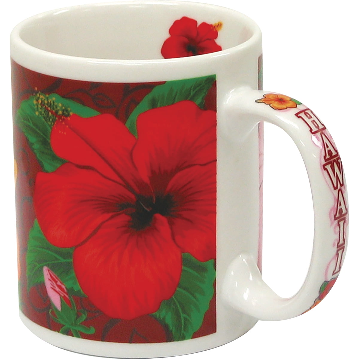 Islander 11 oz. Mug - Red Hibiscus - Hawaiian Souvenir Mug - Walmart.com