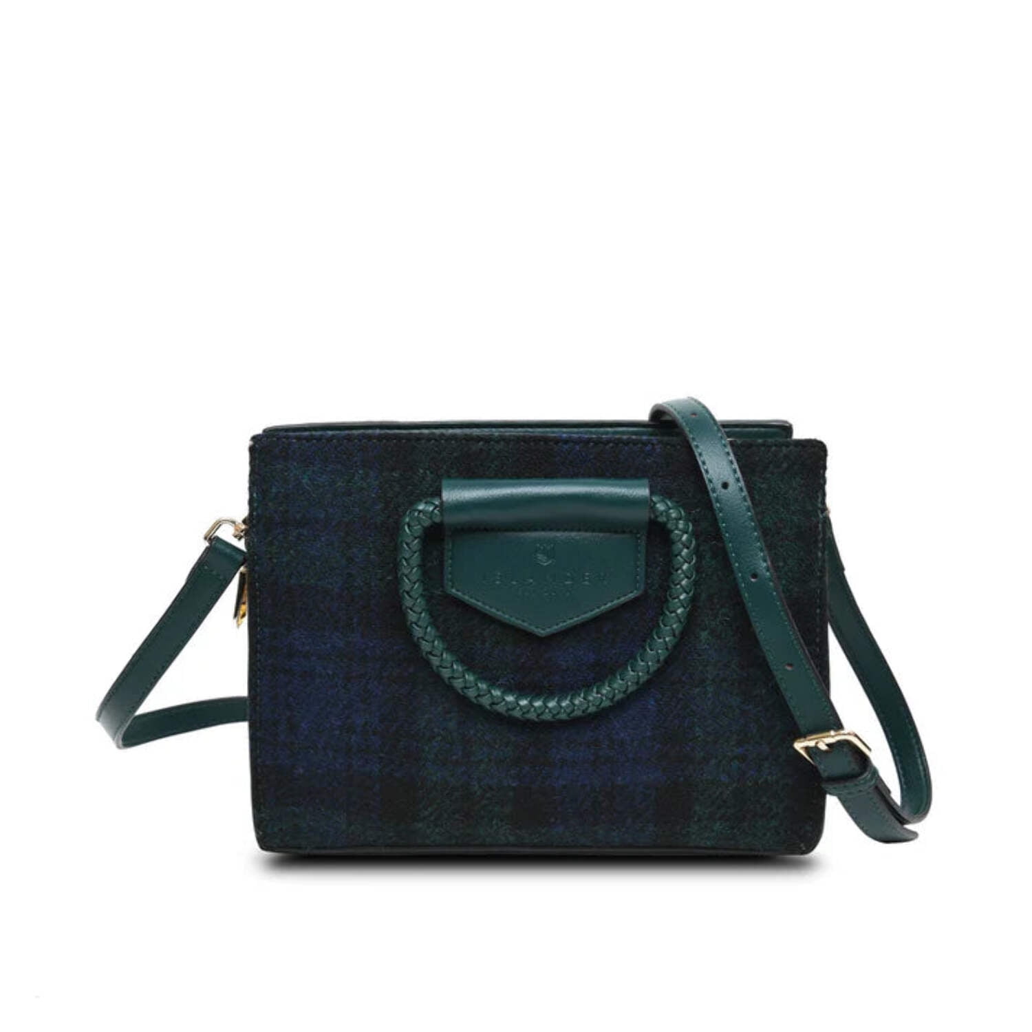 Islander Harris Tweed Arran Tote 'Black Watch Tartan' - Walmart.com