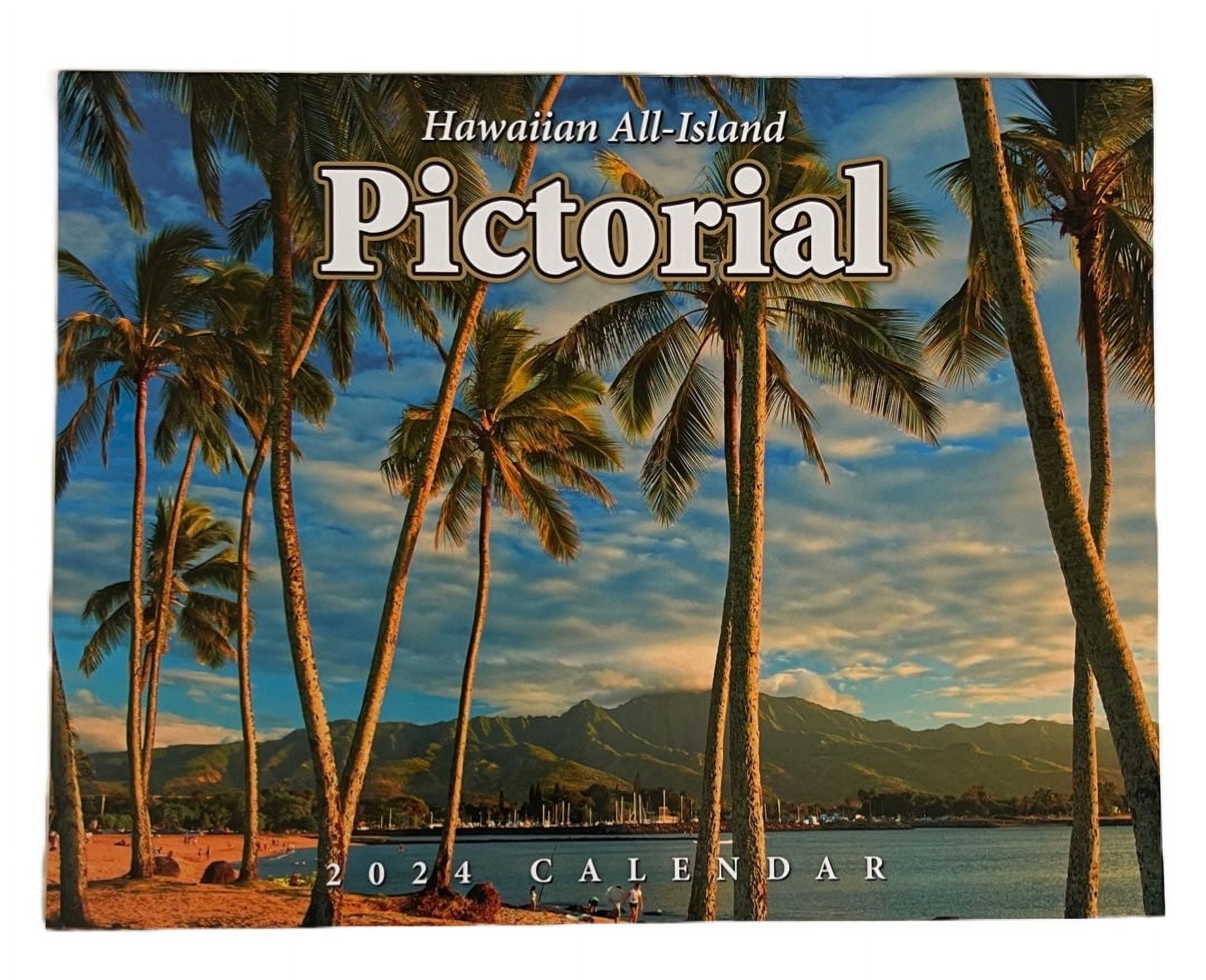 Islander Hawaii Hawaiian 2024 Twelve Month Calendar (Choose) - Walmart.com