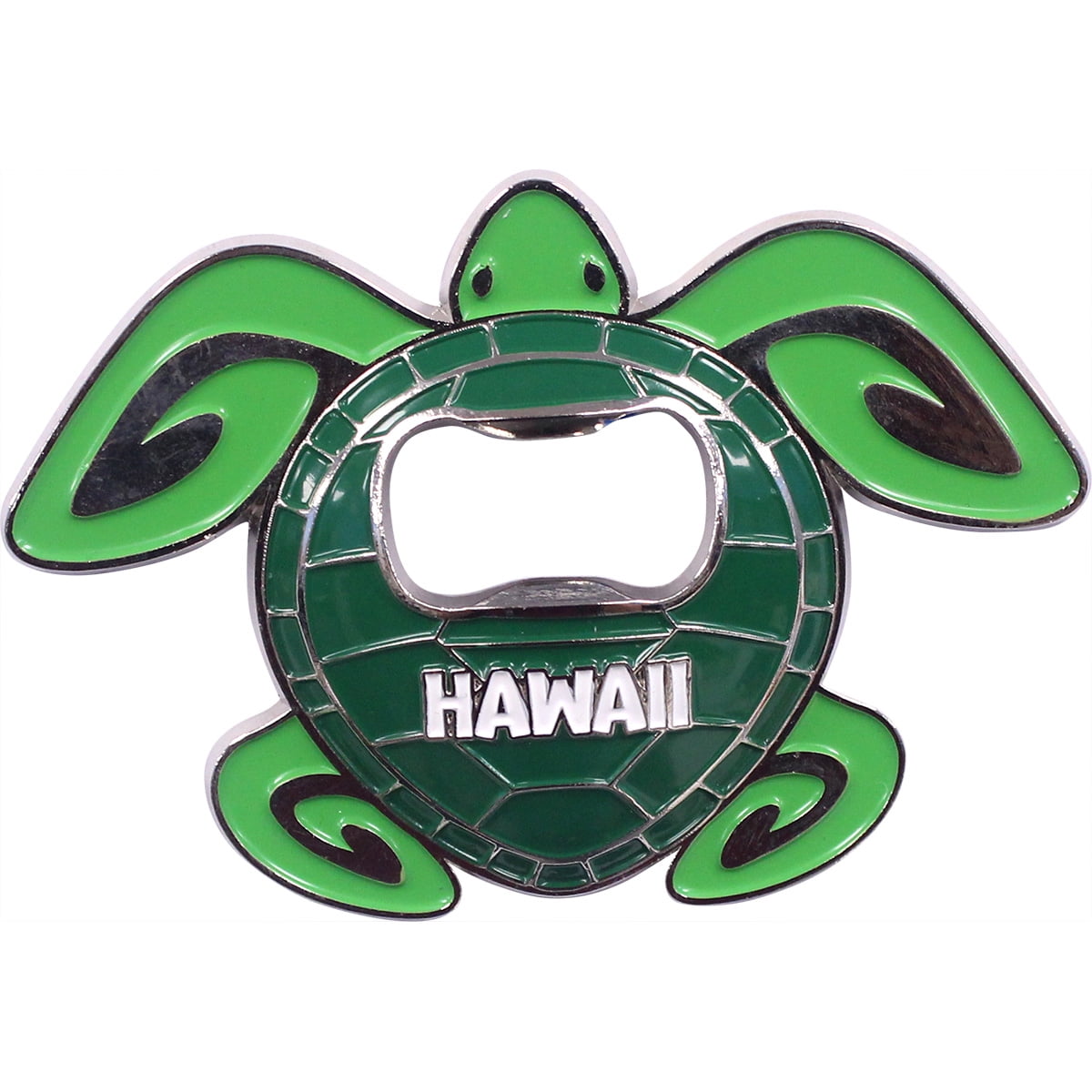 Islander Hawaiian-Themed Magnetic Metal Bottle Opener (Choose Design ...