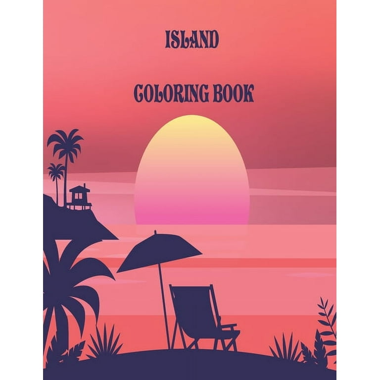 coloring book island
