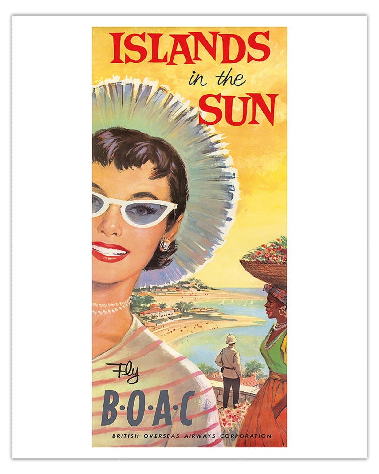 Islands in the Sun - Fly BOAC (British Overseas Airways Corporation ...