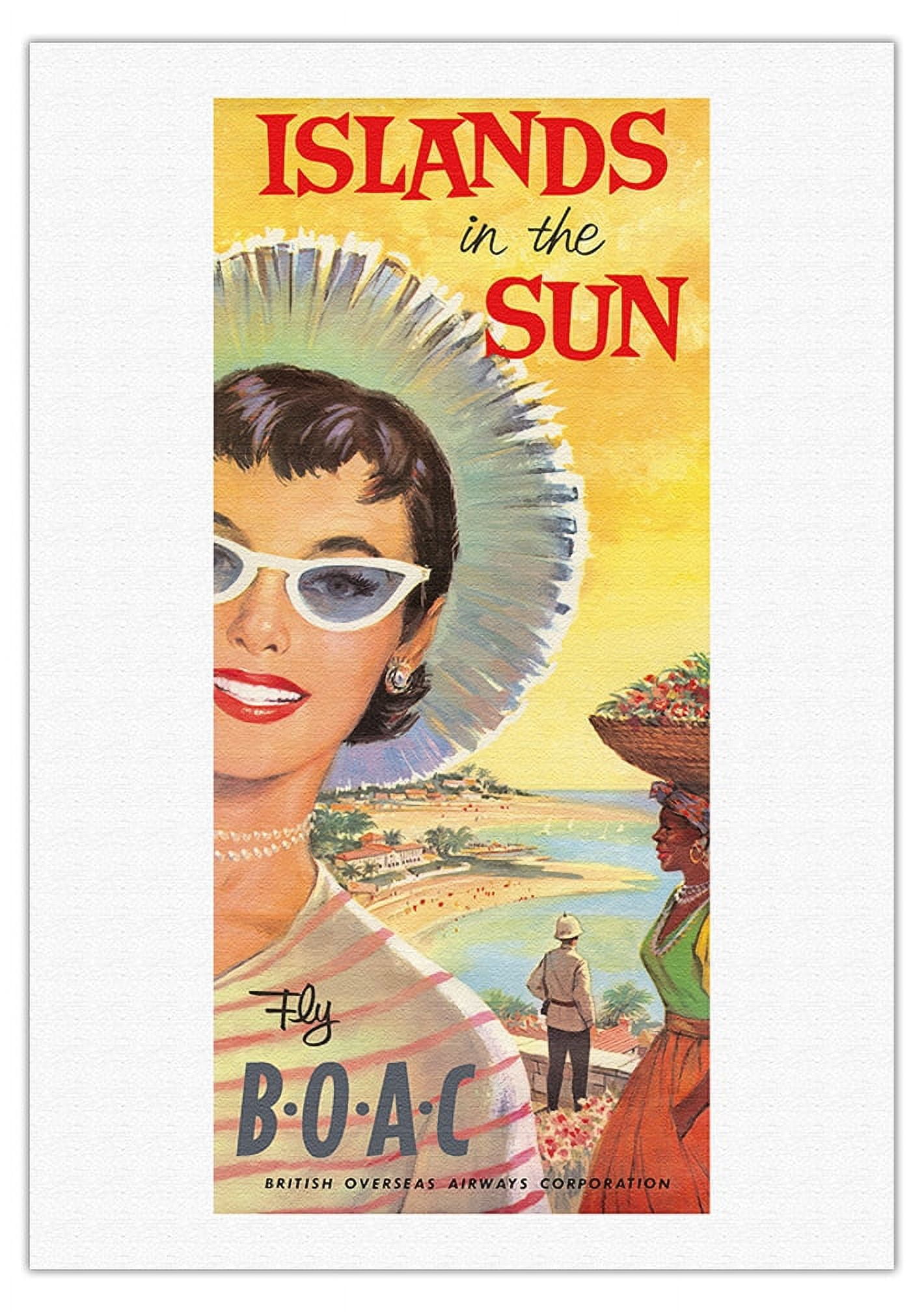 Islands in the Sun - Fly BOAC (British Overseas Airways Corporation ...