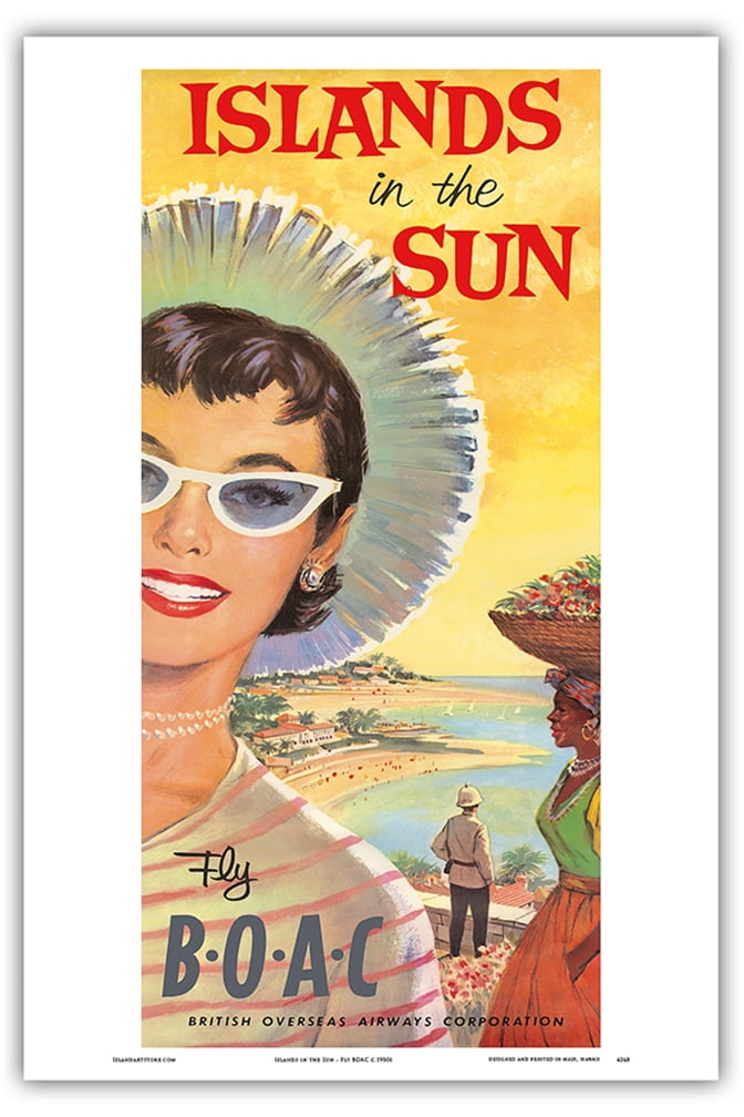 Islands in the Sun - Fly BOAC (British Overseas Airways Corporation ...