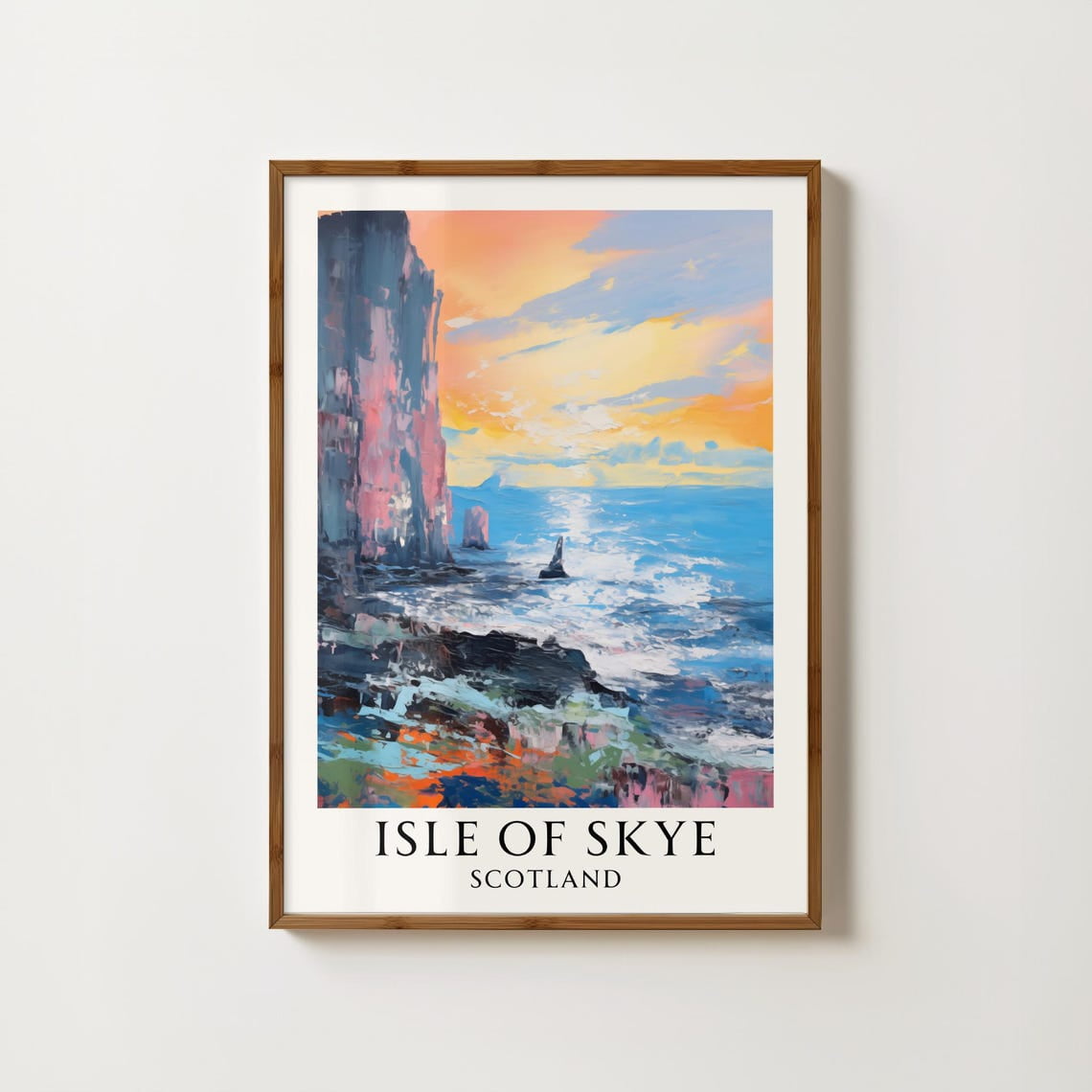 Isle Of Skye Print, Neist Point, Coastal Wall Art, Scottish Highlands ...