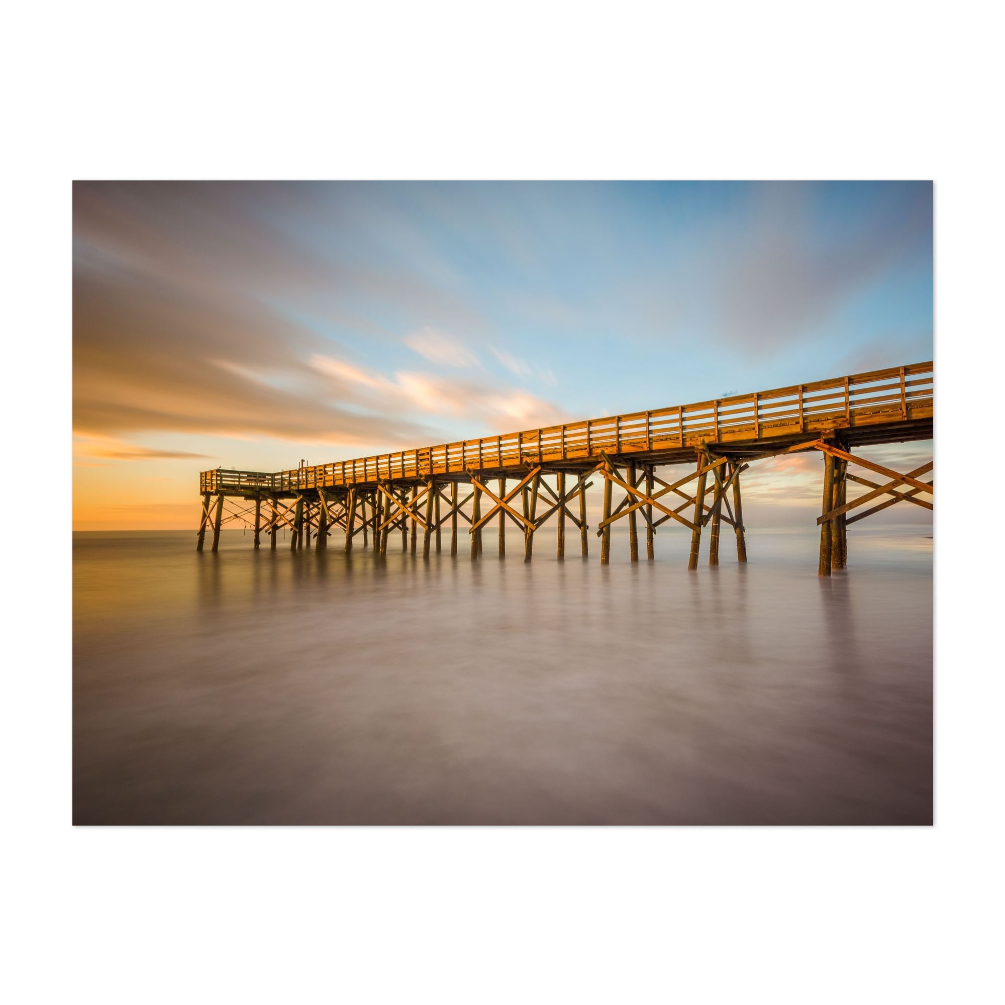 Isle of Palms Pier - Charleston South Carolina Photography Boardwalk ...