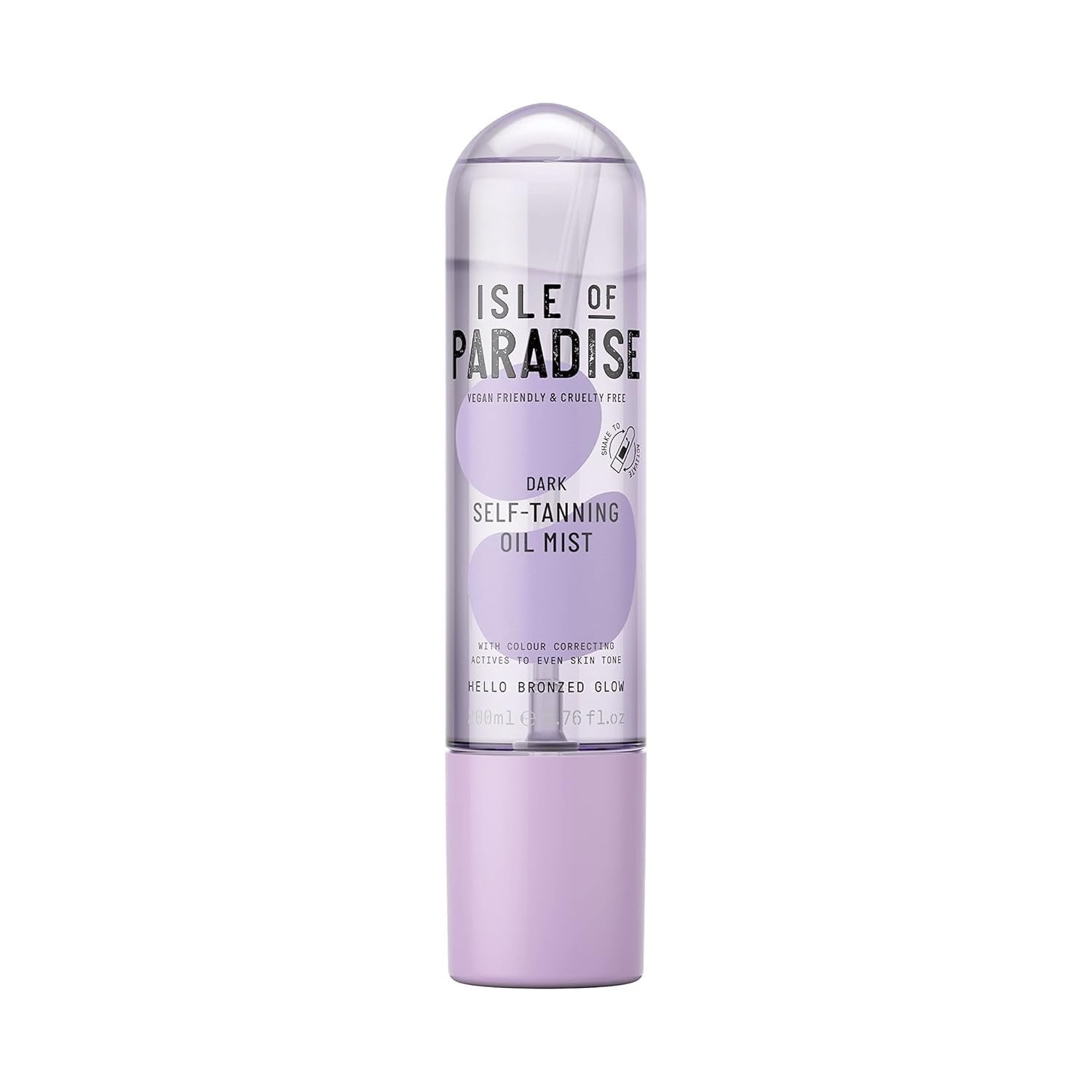 Isle of Paradise Self Tanning Oil Mist - Color Correcting Self Tan ...