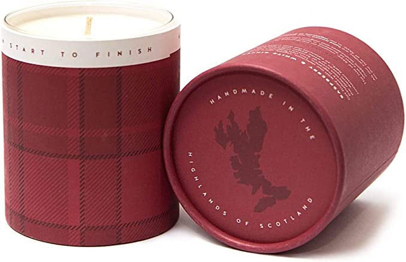 Isle of Skye Candle Co. Raspberry and White Ginger Scented 45h Natural ...