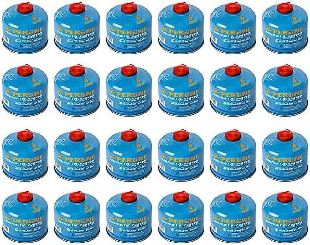Iso-Butane Camping Fuel Gas Canister All Season Mix - 230gram (24 Pack ...