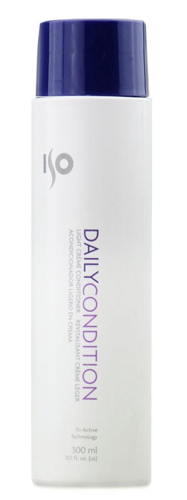 ISO Daily Light Cream Conditioner, Moisturizes, Balances, Detangles, 10 ...