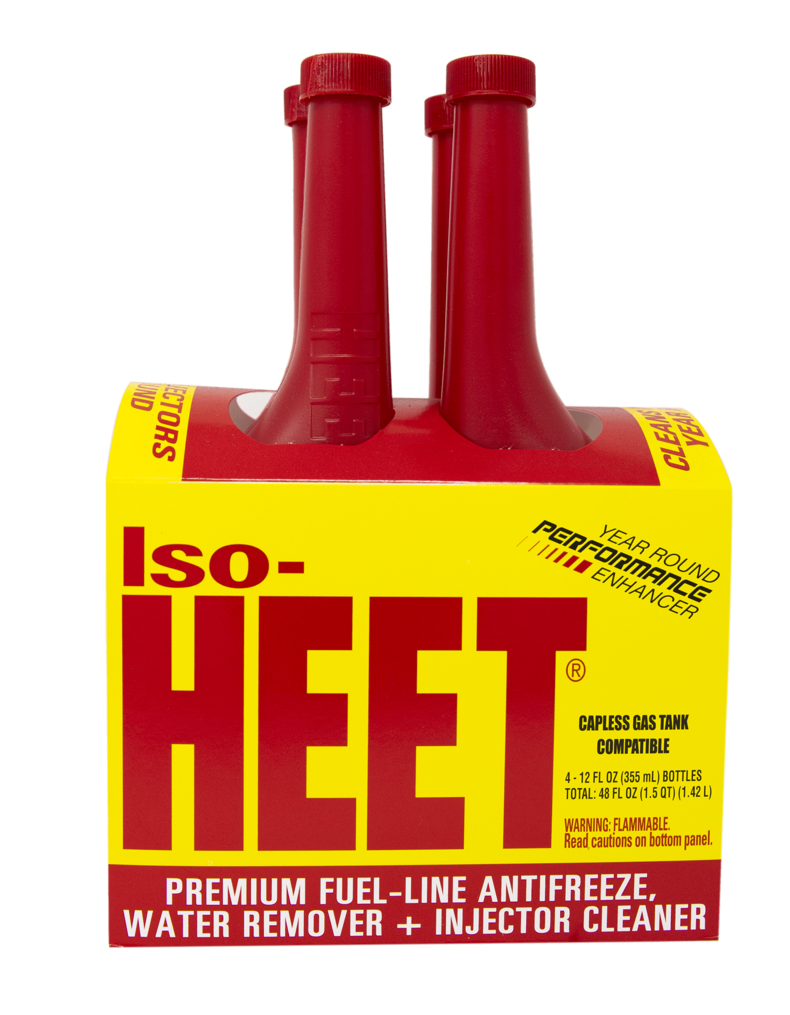 Iso-HEET Water Remover & Premium Fuel Line Antifreeze + Injector ...