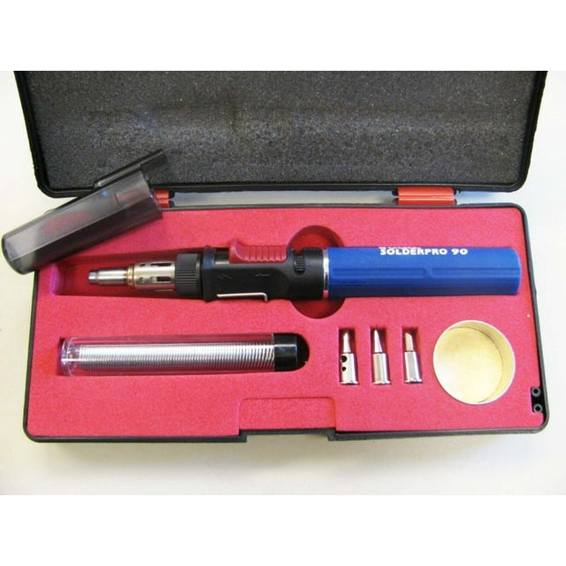 Iso-Tip Pro 90 Butane Soldering Iron Torch Kit – Model #9010 - Walmart.com
