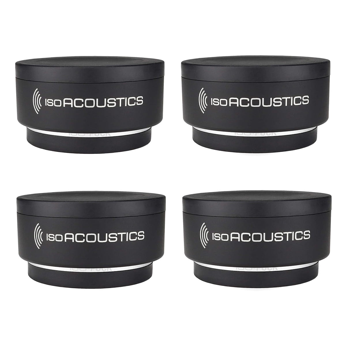 IsoAcoustics ISO-PUCK Isolator Feet for Studio Monitors and Speakers (4 ...