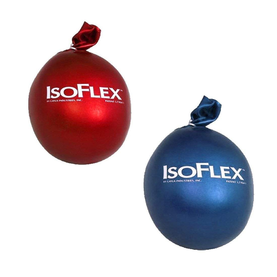 IsoFlex Patriotic Red and Blue Set of 2 Stress Ball Hand Massager ...