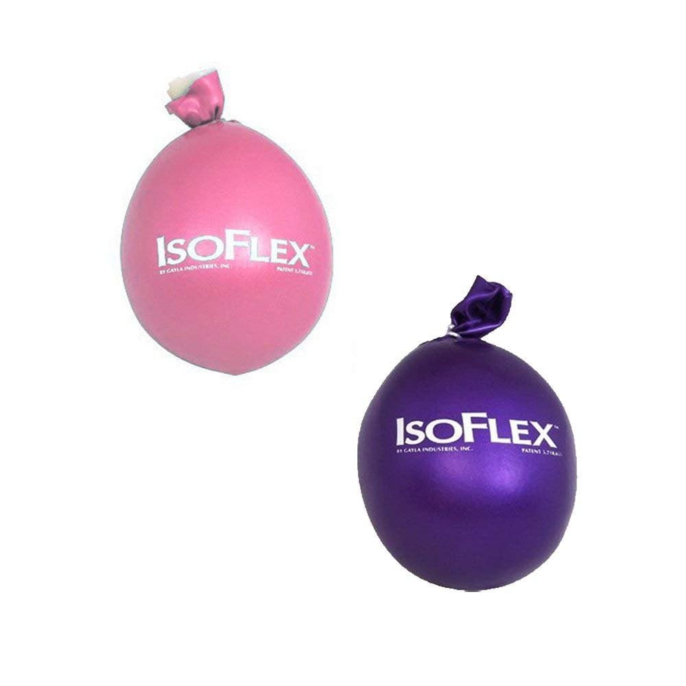 IsoFlex Pink and Purple Set of 2 Stress Ball Hand Massagers - Walmart.com