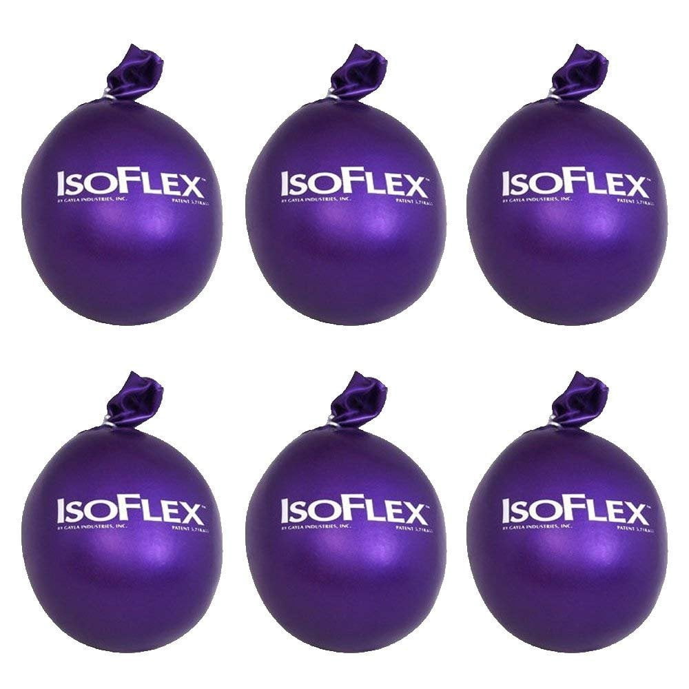 IsoFlex Purple Stress Ball Hand Massager 6 Pieces - Walmart.com