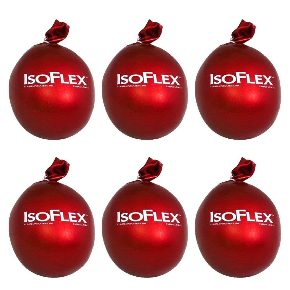 IsoFlex Red Stress Ball Hand Massager 6 Pieces - Walmart.com