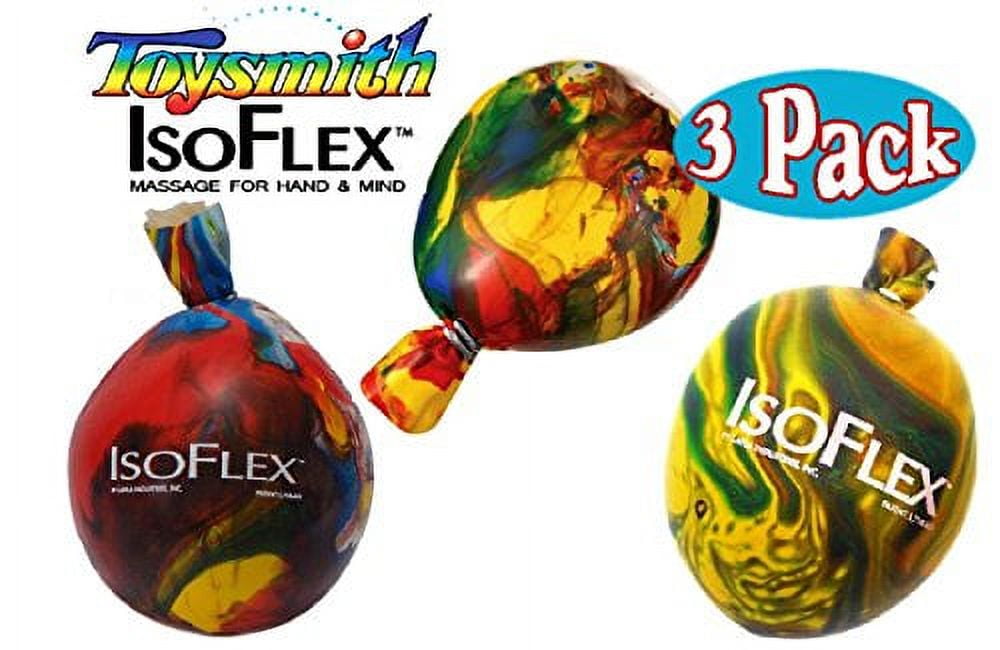 IsoFlex Stress Balls Assorted Bundle - 3 Pack - Walmart.com