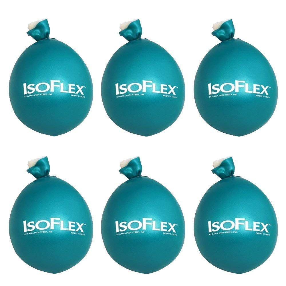 IsoFlex Teal Stress Ball Hand Massager 6 Pieces - Walmart.com