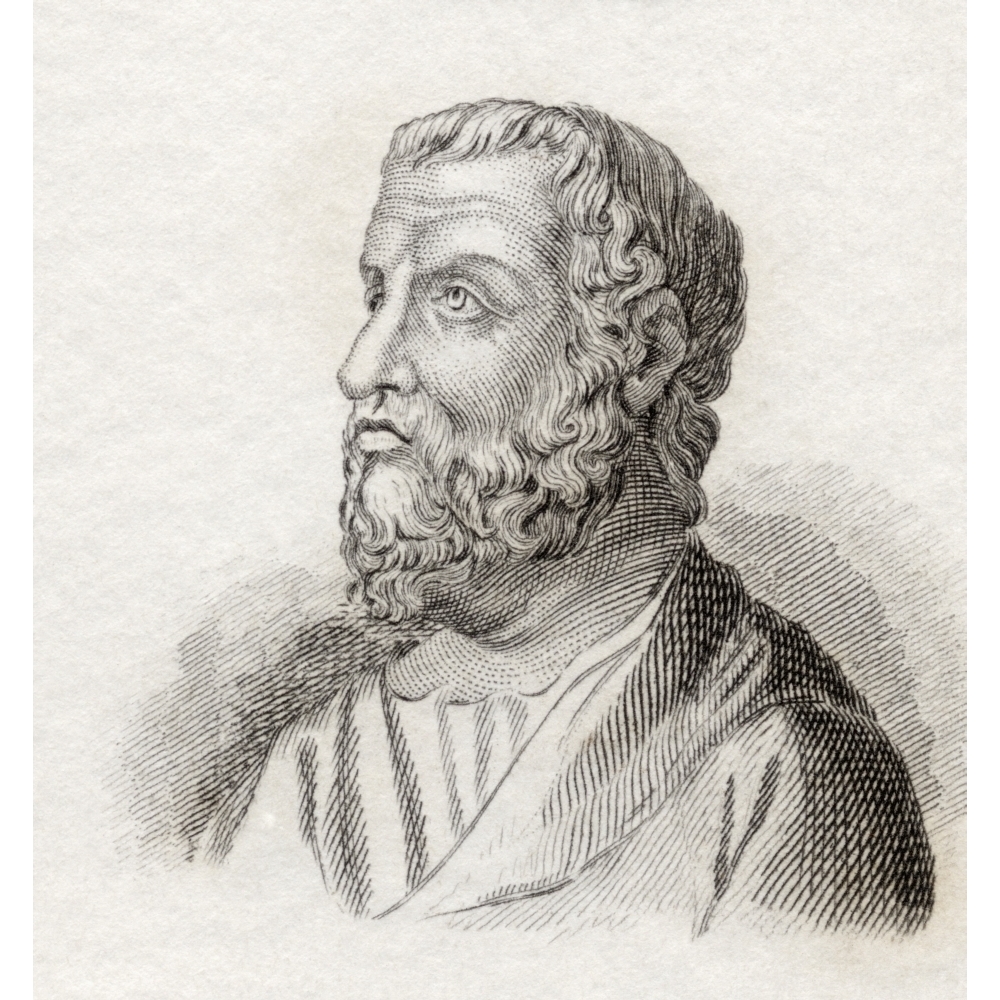 Isocrates 436 To 338 Bc. Ancient Greek Rhetorician One Of The Ten Attic ...