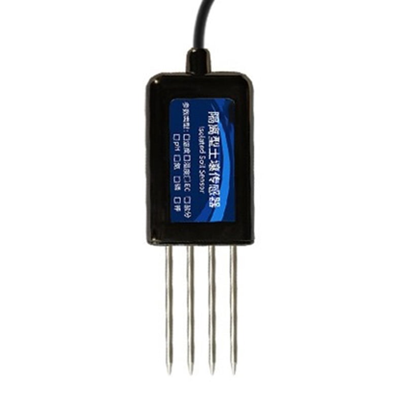 Isolated Soil Sensor Temperature Humidity Nitrogen Phosphorus Potassium ...